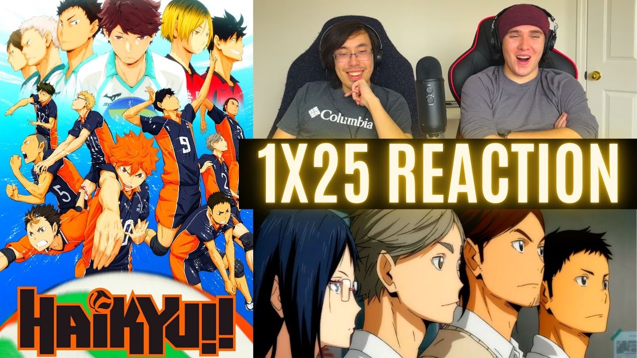 *Haikyuu ep. 25* THE THIRD YEARS ARE LEAVING??? (First Time Watching ...