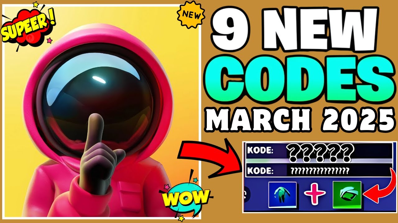 ☑️ACTIVE CODES☑️⚡MARCH⚡SUPER SUS CODES MARCH 2025 || SUPER SUS REDEEM ...