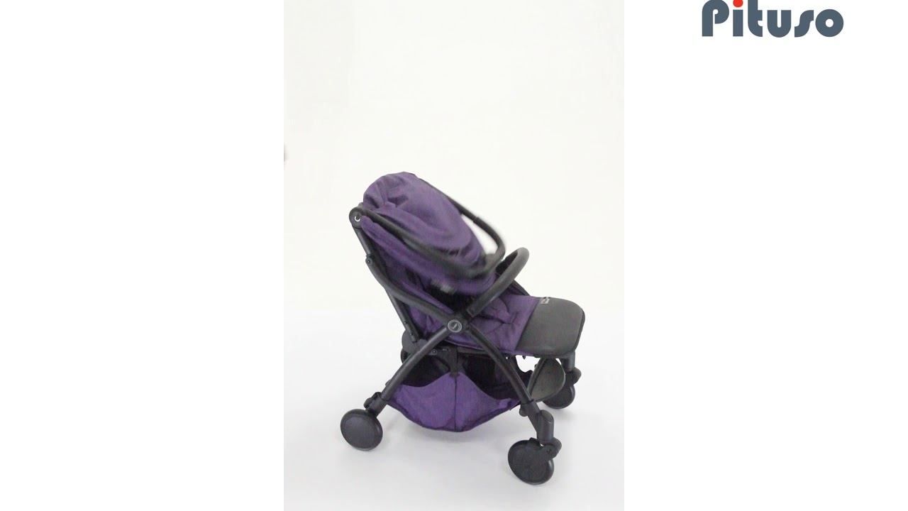 PITUSO SMART коляска детская прогулочная - YouTube
