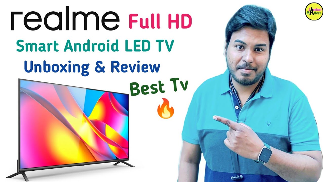 Realme Full HD LED Smart Android TV Unboxing & Review 🔥| Best Smart ...