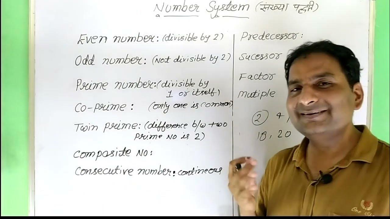 Even ,Odd,Prime,Co Prime ,Twin Prime,Composite , Consecutive, Factor ...