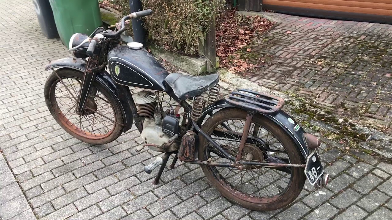 DKW RT 125 1940 - YouTube