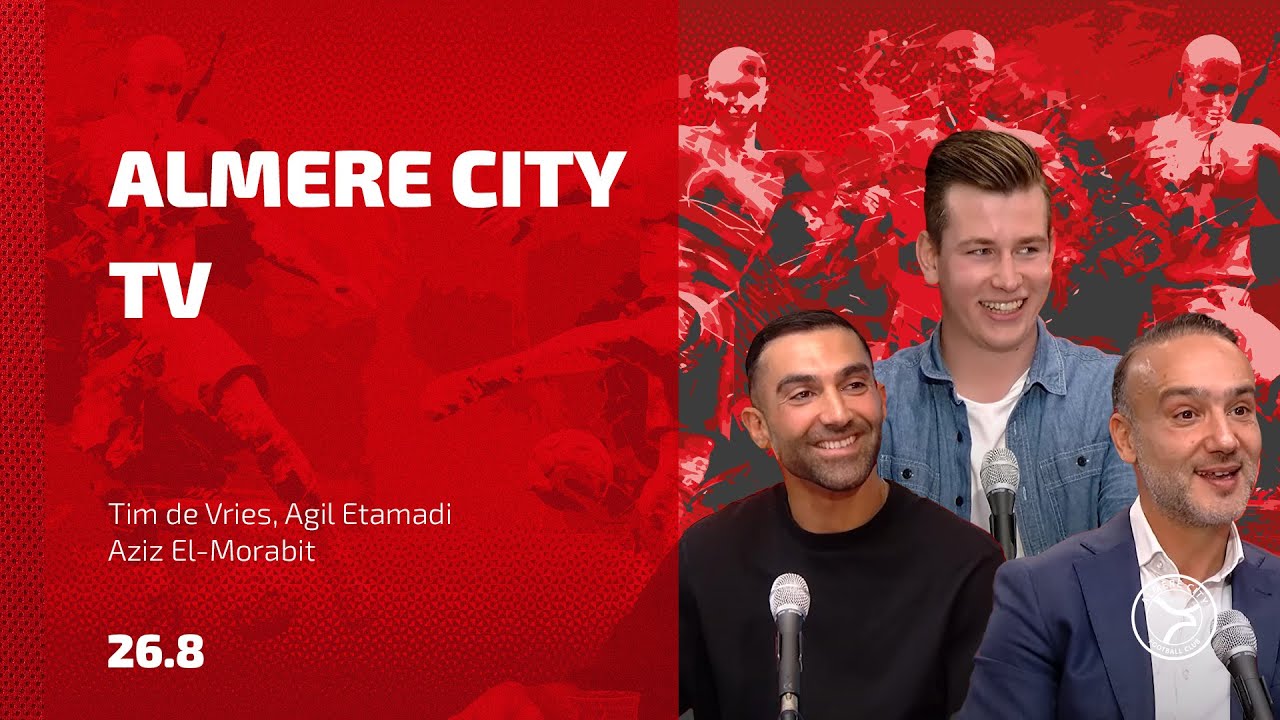 Almere City TV: Agil Etemadi en Aziz El-Morabit - YouTube