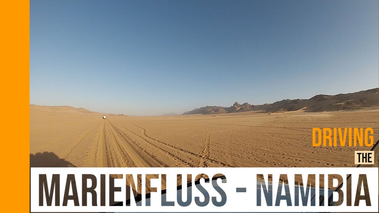 Driving through the Marienfluss in Namibia - YouTube