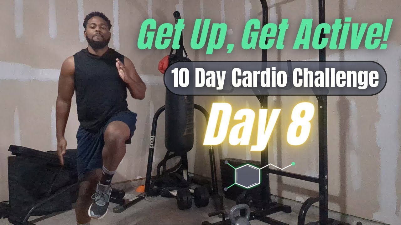 10 Day Cardio Challenge (Day 8): 5 Minute Daily Cardio Workouts to Jump ...