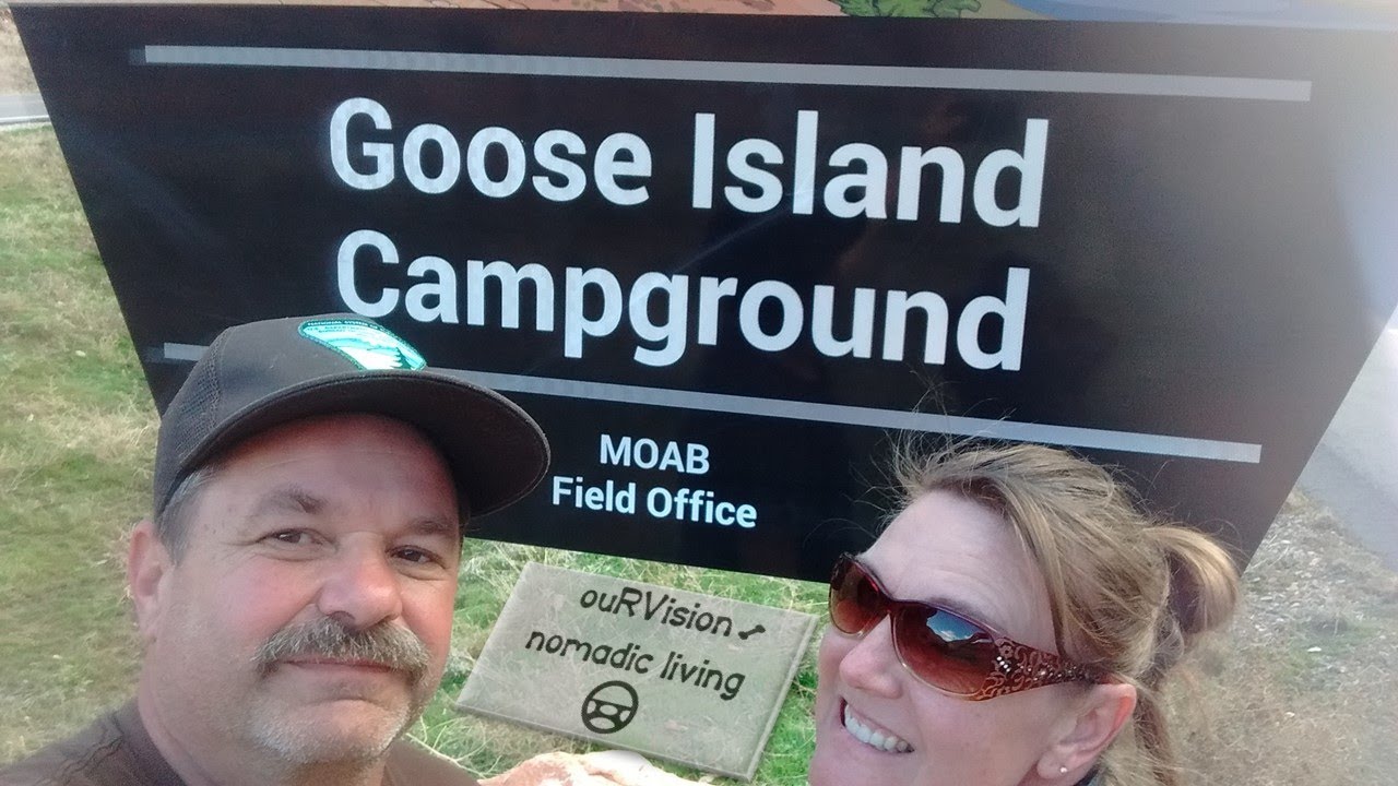 How to be a camp host Camphosting @ Goose Island BLM Campground Moab ...