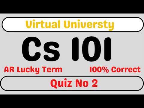Cs101 Quiz 2 Solution || Cs101 Quiz Solution 2 Fall 2022 - YouTube
