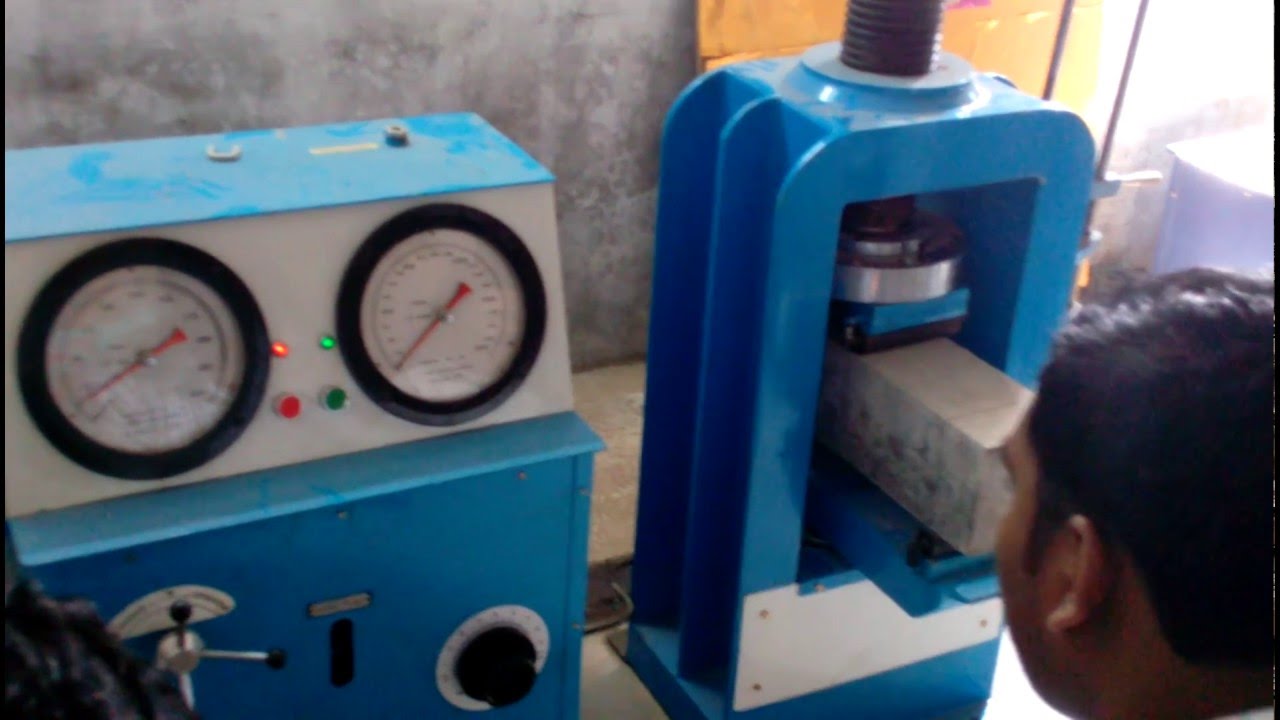Flexural beam testing for the design of PQC ( M 40 - YouTube