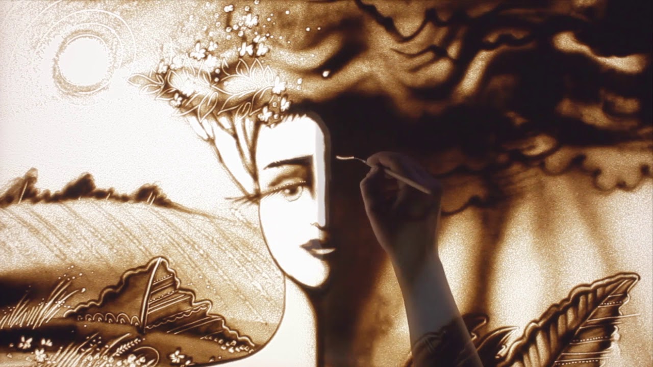 NATURE. Sand Animation. Sand Art. - YouTube