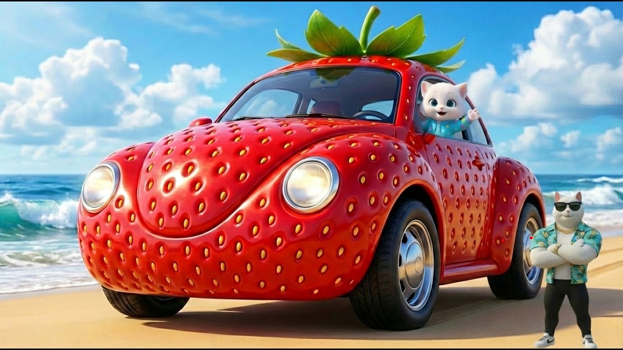 From a Broken Strawberry Car to a Heroic Mountain Rescue | Ai Cat Story ...