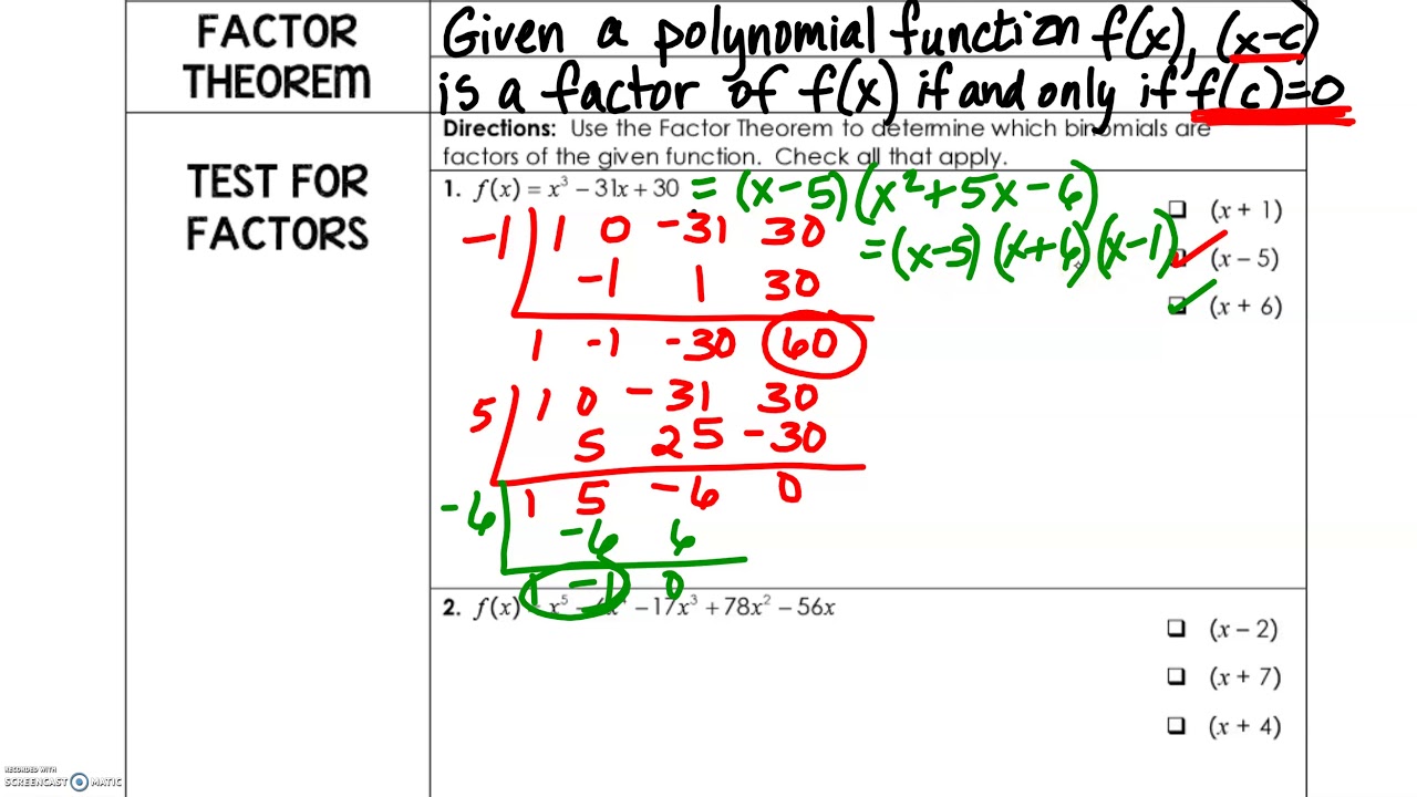 The Factor Theorem 2 4 YouTube the-factor-theorem-2-4-youtube