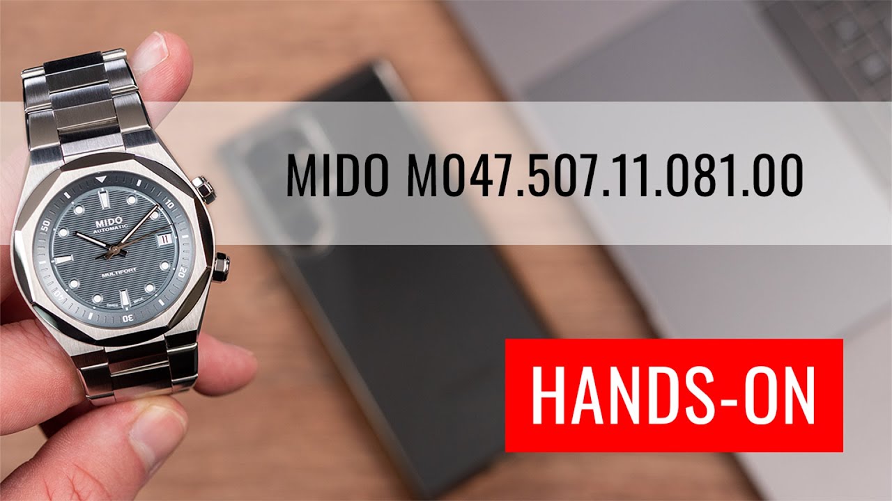 HANDS-ON: Mido Multifort 8 Two Crowns M047.507.11.081.00 - YouTube