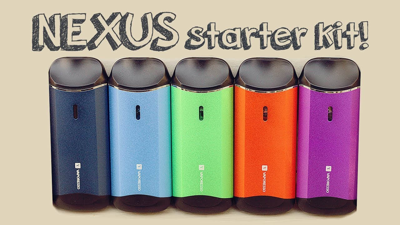 The Nexus By Vaporesso! Its Got Built In Temperature Control! - YouTube
