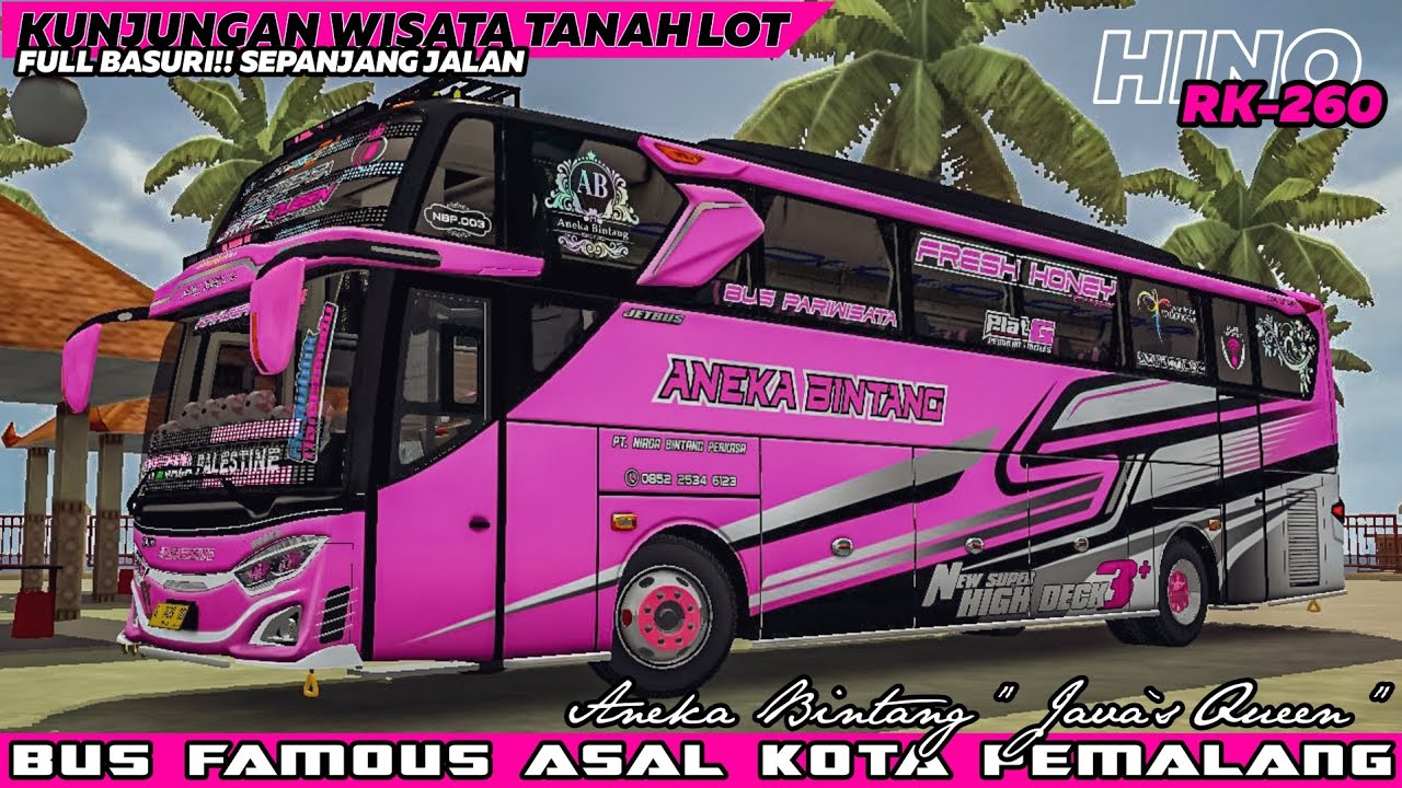 Bus Aneka Bintang " Java`s Queen " Kunjungan Wisata To Tanah Lot ...