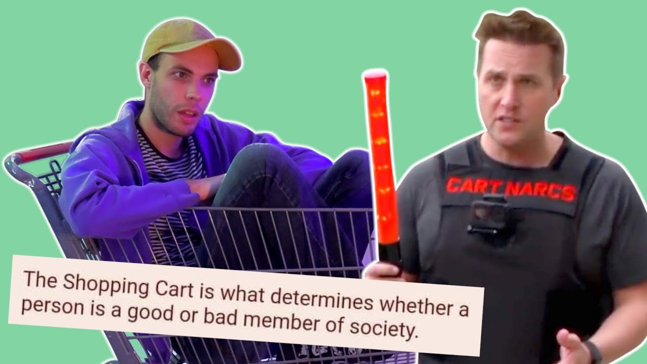 Cart Narcs: The Politics of the Shopping Cart - YouTube