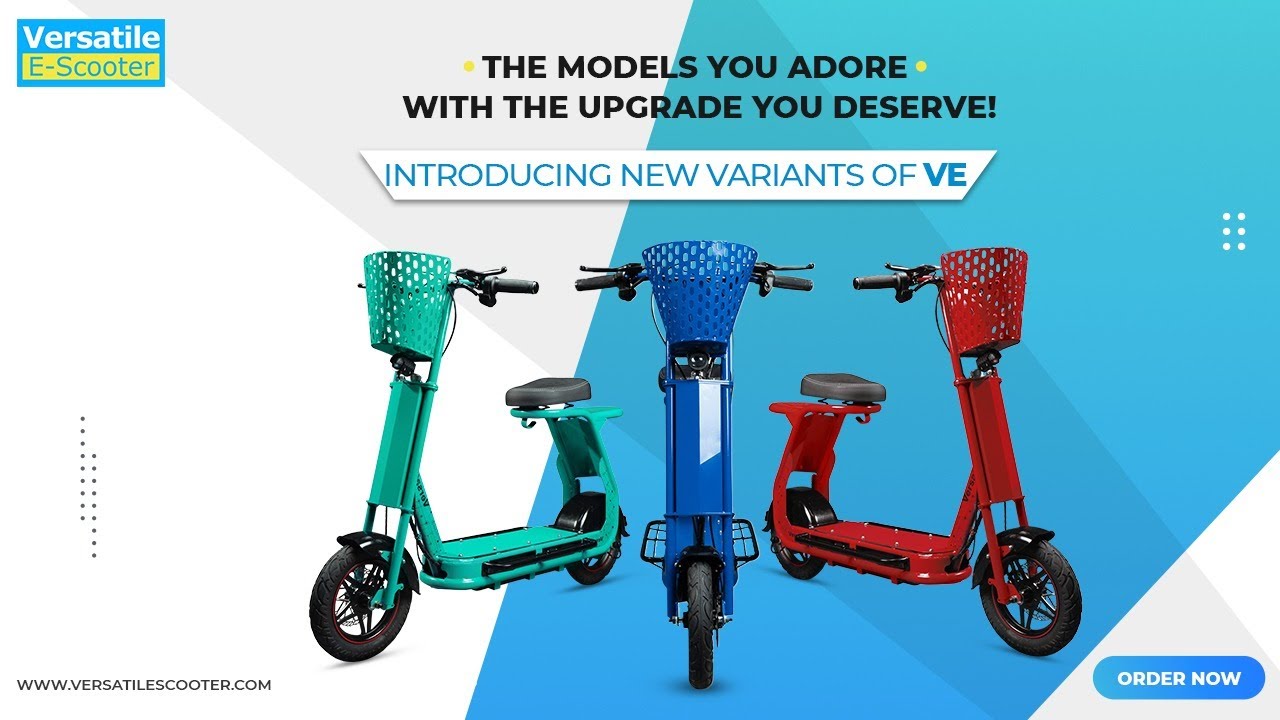 Brand New Versatile Electric Scooter | Upgraded With Modern Features ...