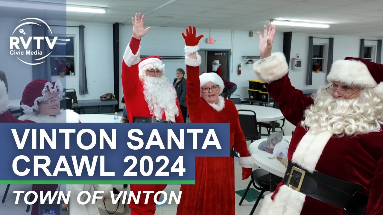 Vinton Santa Crawl 2024 - YouTube
