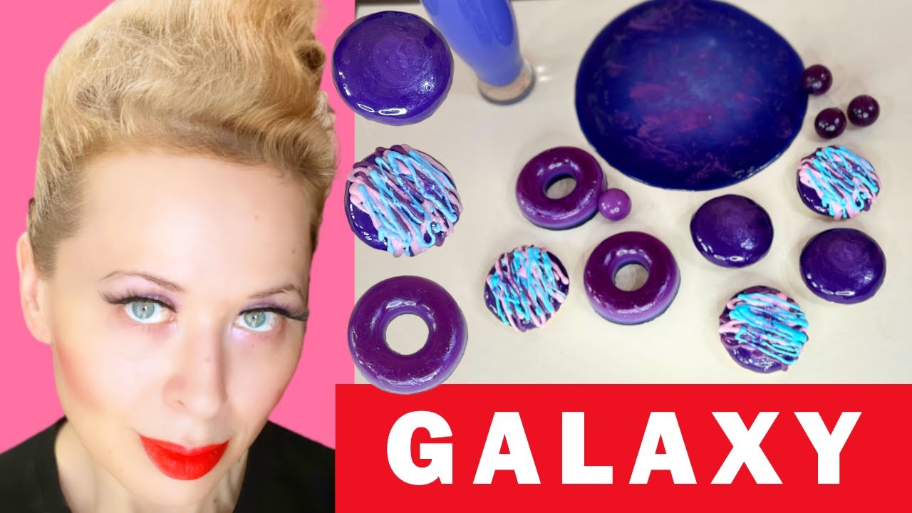 ASMR EATING GALAXY FOOD MUKBANG - YouTube