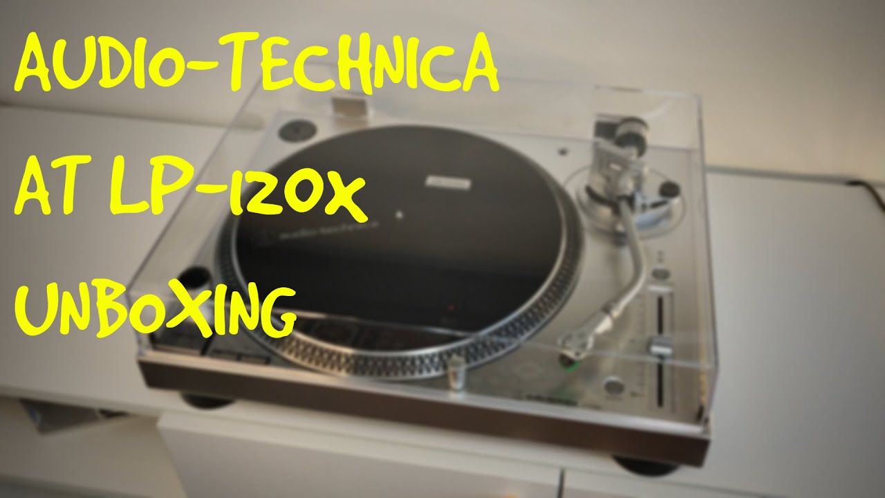 Распаковка винилового проигрывателя AUDIO-TECHNICA AT-LP120x ...