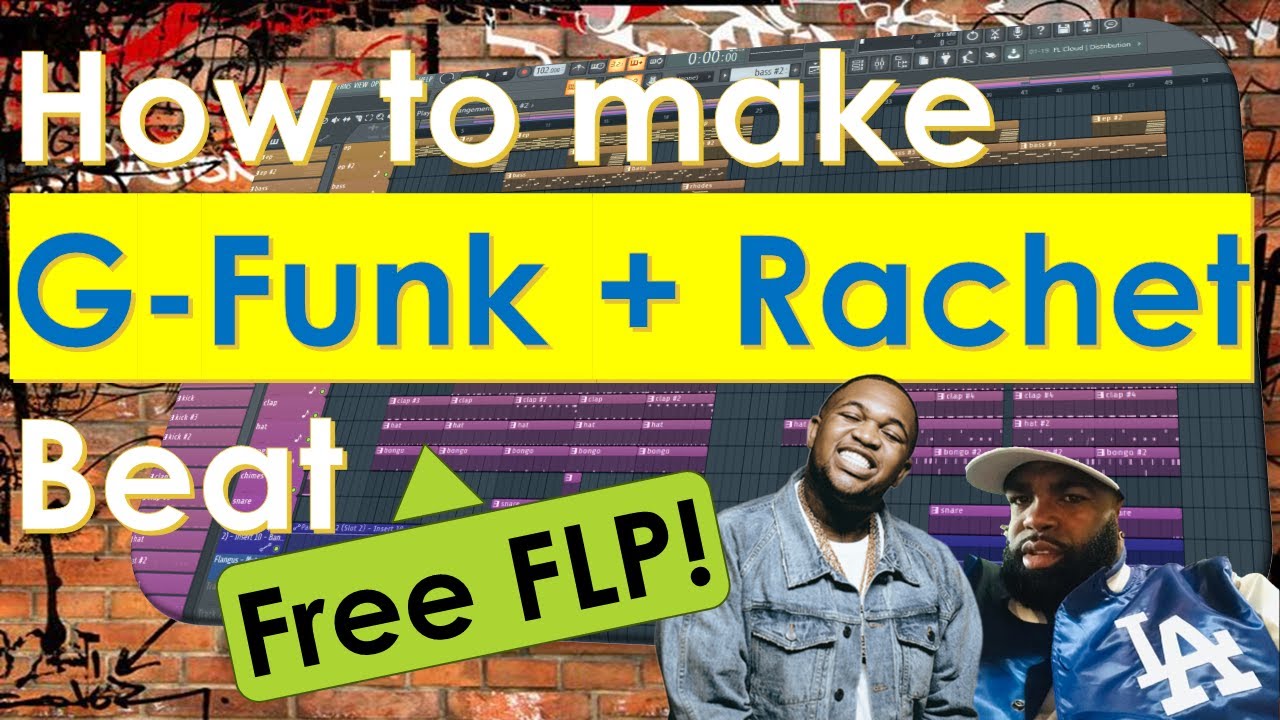 G Funk + Rachet Beat in FL Studio *Free FLP 무료비트 - YouTube