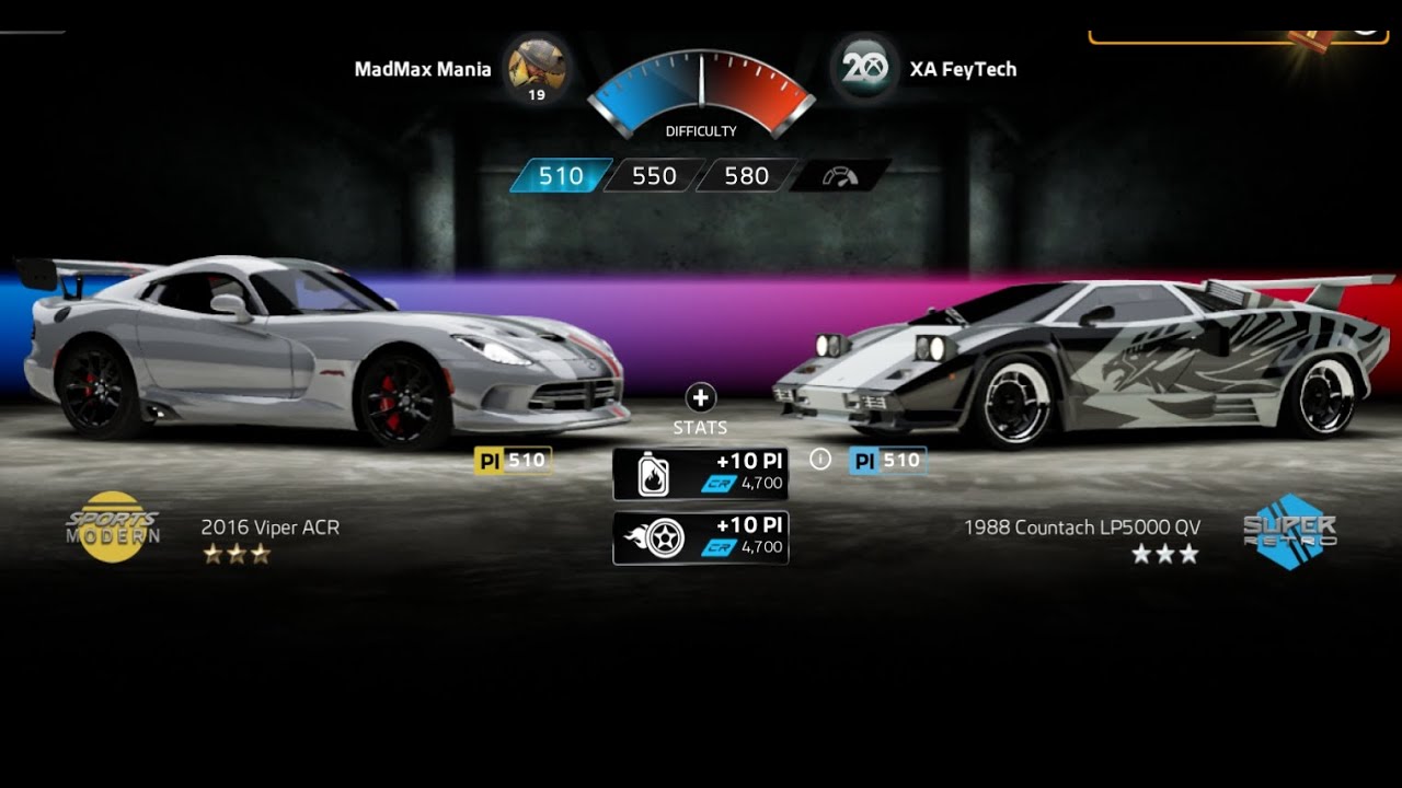 Dodge viper acr VS Lamborghini Countach - YouTube
