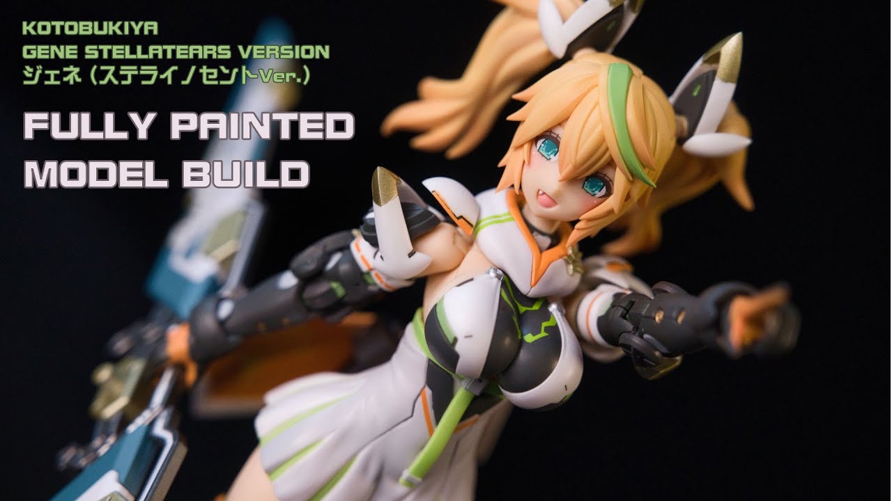 [Model Build] Kotobukiya Gene Stellainnocent Version Full Build - YouTube