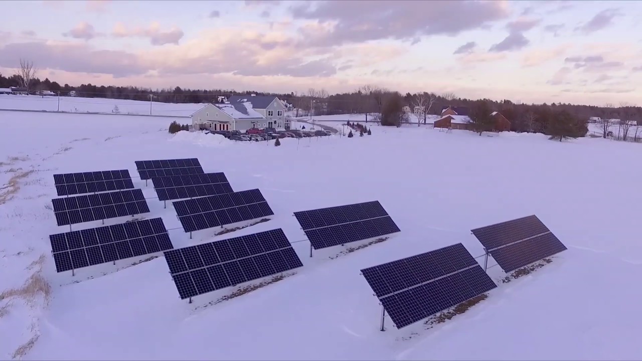 How to Remove Snow from Solar Panels - YouTube