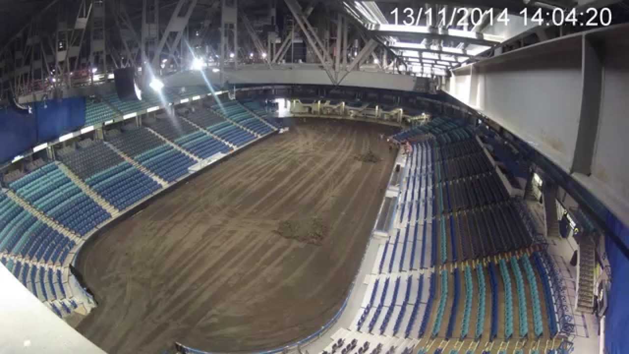 Time-lapse at SaskTel Centre Nov9-17, 2014 - YouTube
