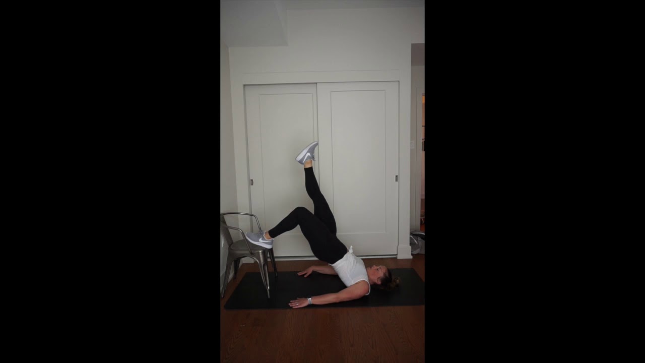 Feet Elevated Single Leg Hip Press - YouTube