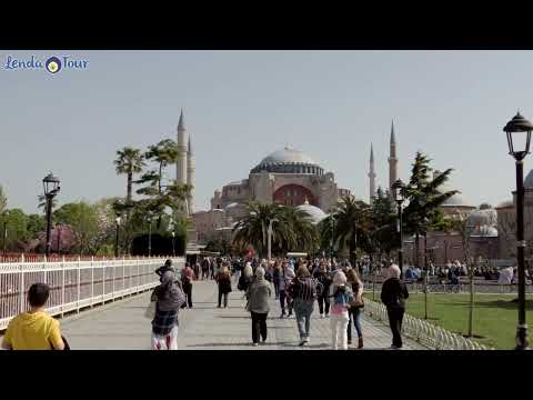Lenda Tour İstanbul Sultanahmet Meydanı, Dikilitaş, Yılanlı Sütun ve Ayasofya Türkiye Turkey Holiday