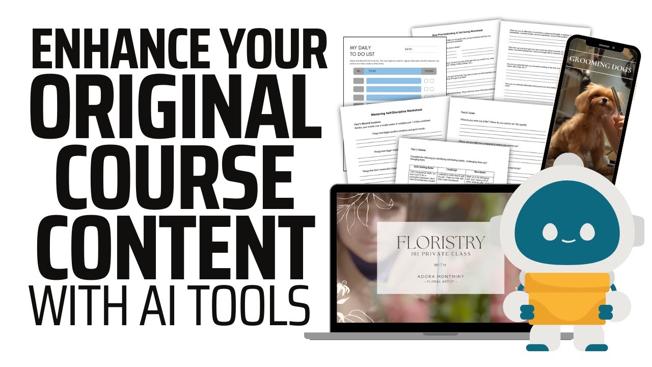 9 Ways to Enhance Original Course Content with AI Tools - YouTube