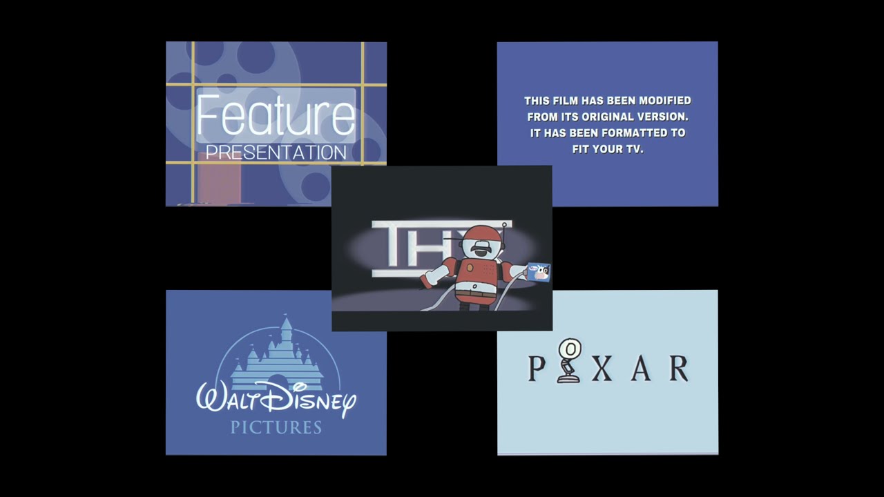 Feature Presentation/Format Screen/THX/Walt Disney Pictures/Pixar (2002 ...