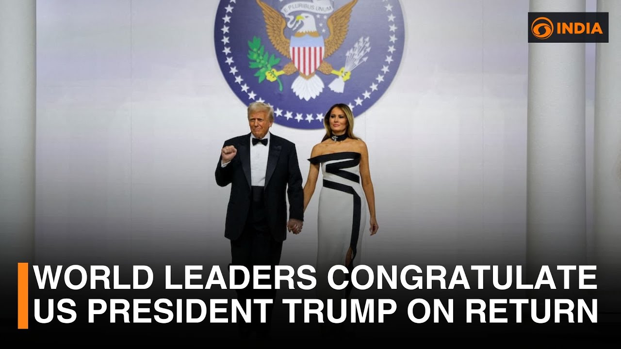World leaders congratulate US President Trump on return to White House ...