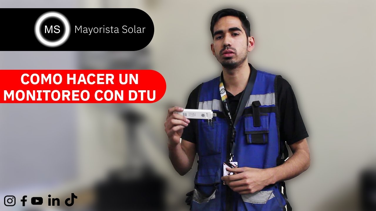 Como realizar un monitoreo con un DTU Hoymiles - YouTube