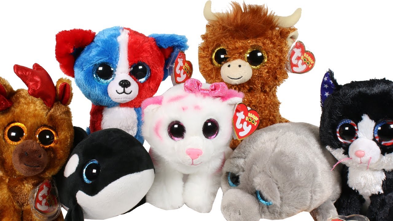 Exclusive Beanie Boo Haul from eBay Unboxing Toy Review TY Beanie Boos ...