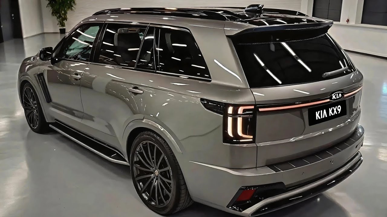 기아 KX9, 이건 진짜 반칙이다! SUV 끝판왕 등장! - YouTube