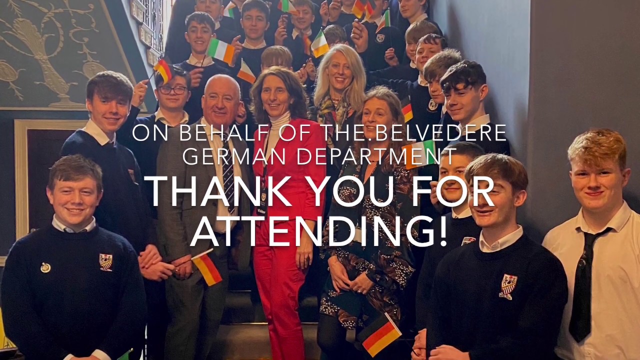 German Ambassador to Ireland Visits Belvedere - YouTube