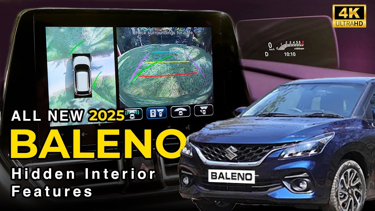 New Baleno 2025 interior Features| 4K |- Must Watch Before You Buy ...