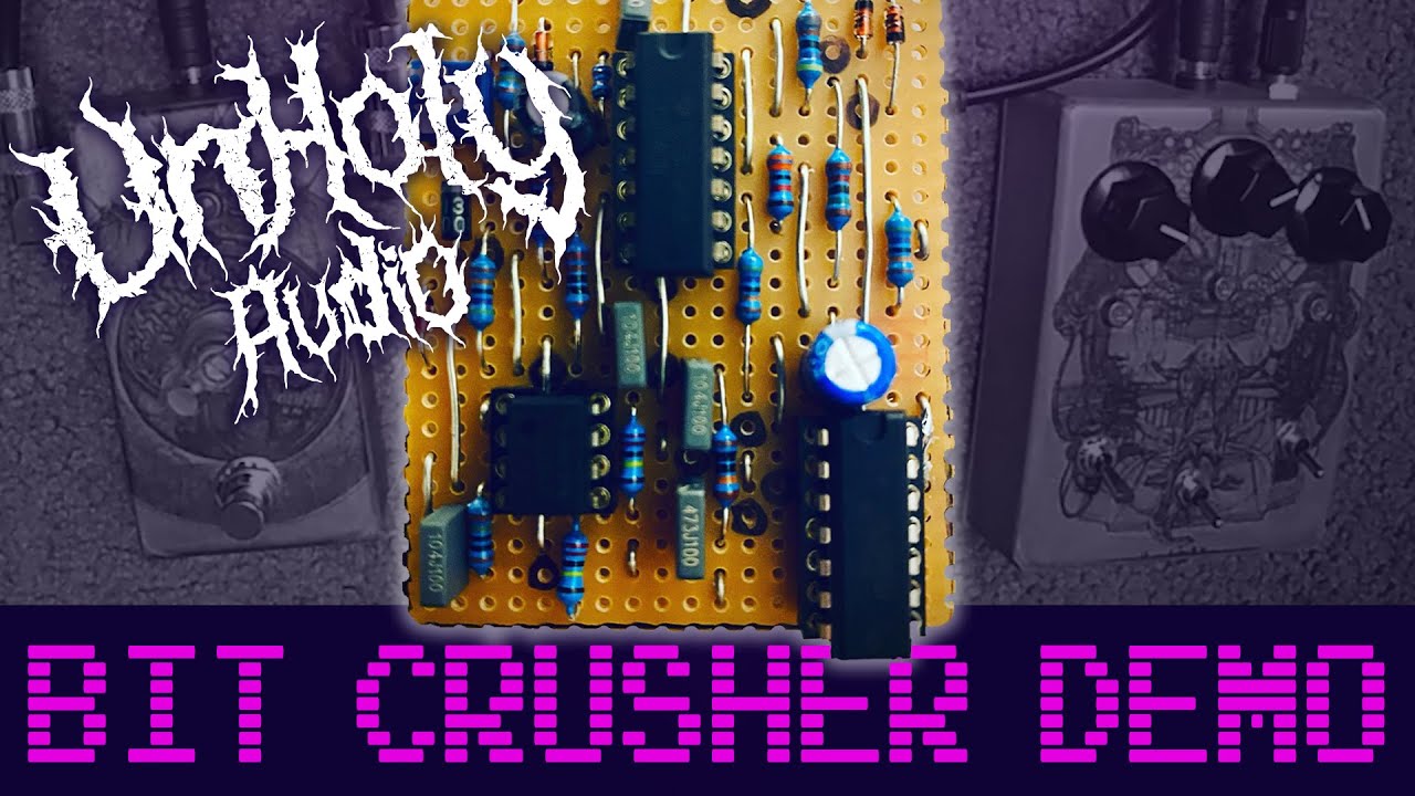 DIY Bit Crusher - Sonic Reducer 2 Demo - YouTube