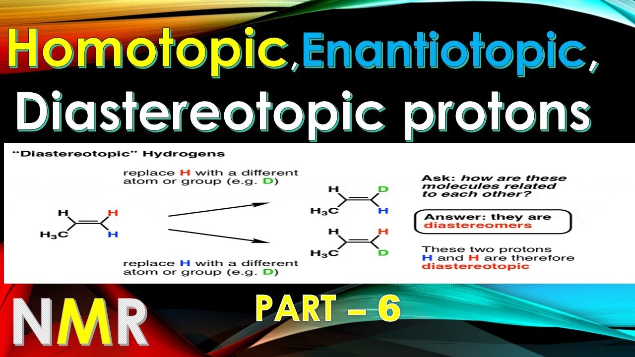 NMR spectroscopy - 6 (HOMOTOPIC,ENANTITOPIC,DIASTEREOTOPIC)-(sinhala ...