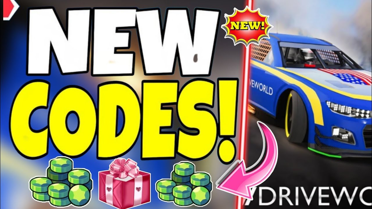 Drifting & Racing DRIVE WORLD CODES - ROBLOX DRIVE WORLD CODES 2025 ...