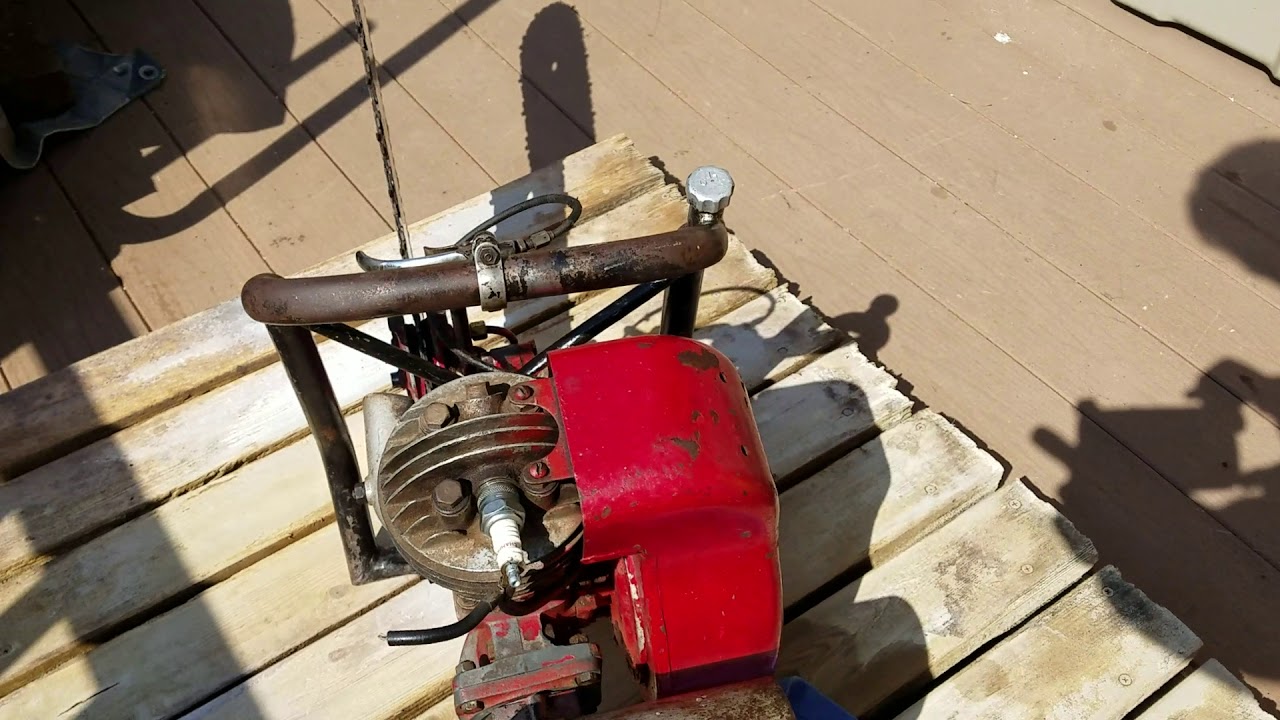 Danarm Hi-Baller vintage chainsaw - YouTube