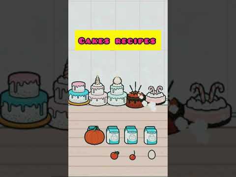 Easy Cakes Recipes in Toca Boca Life World | Happy Toca Girlz