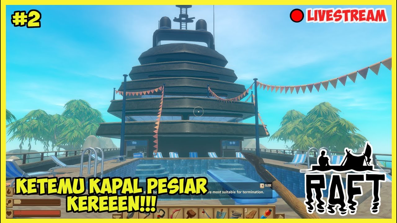 🔴Chapter 1 Dimulai!! Ketemu Kapal Pesiar dan Tikus Raksasa!! - Raft ...
