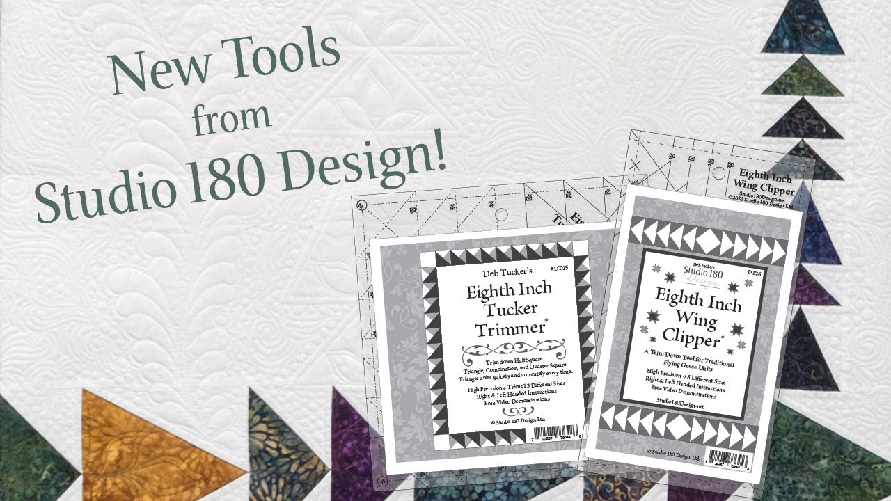 New Eighth Inch Tools from Studio 180 Design - YouTube