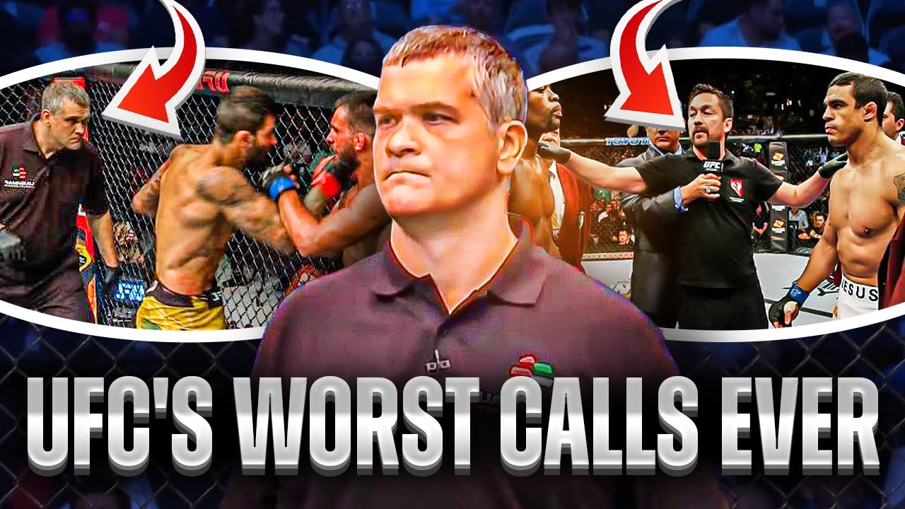 The 3 Worst Referees In MMA - YouTube