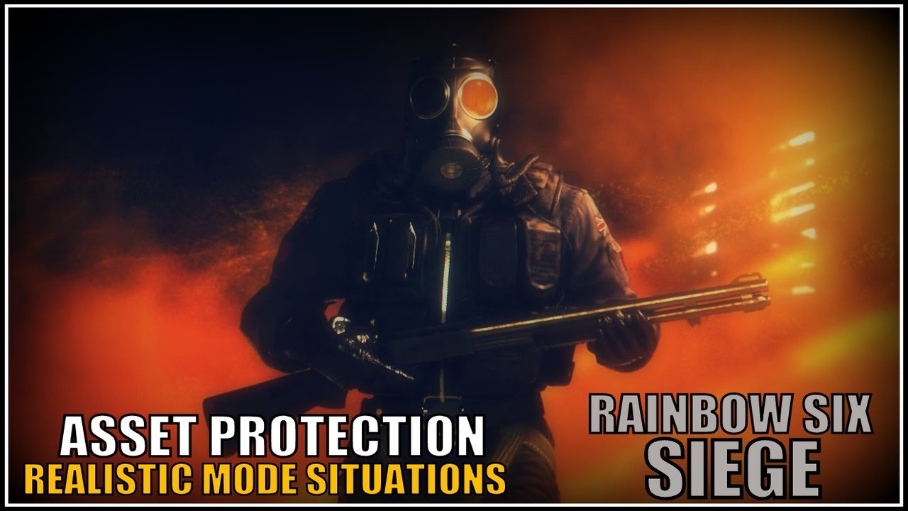 Rainbow Six Siege - Realistic Mode Situations: Asset Protection - YouTube