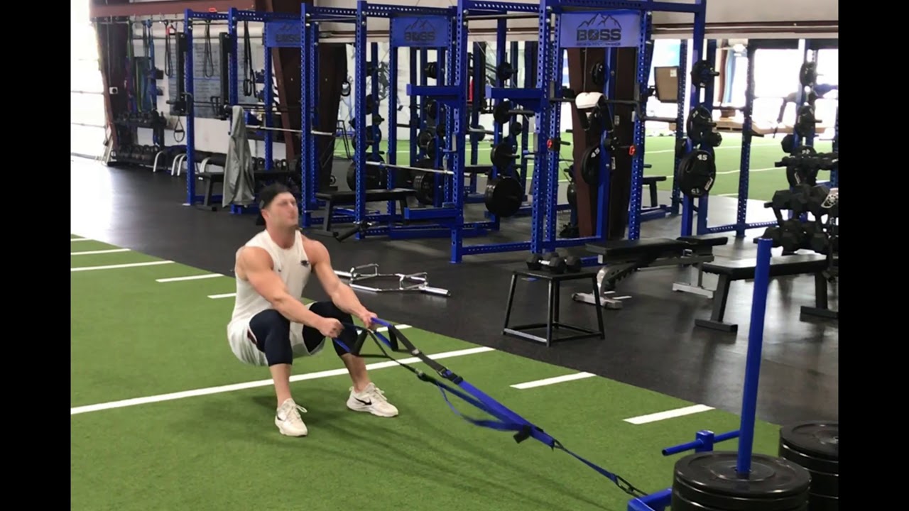 Sled Power Pulls - YouTube