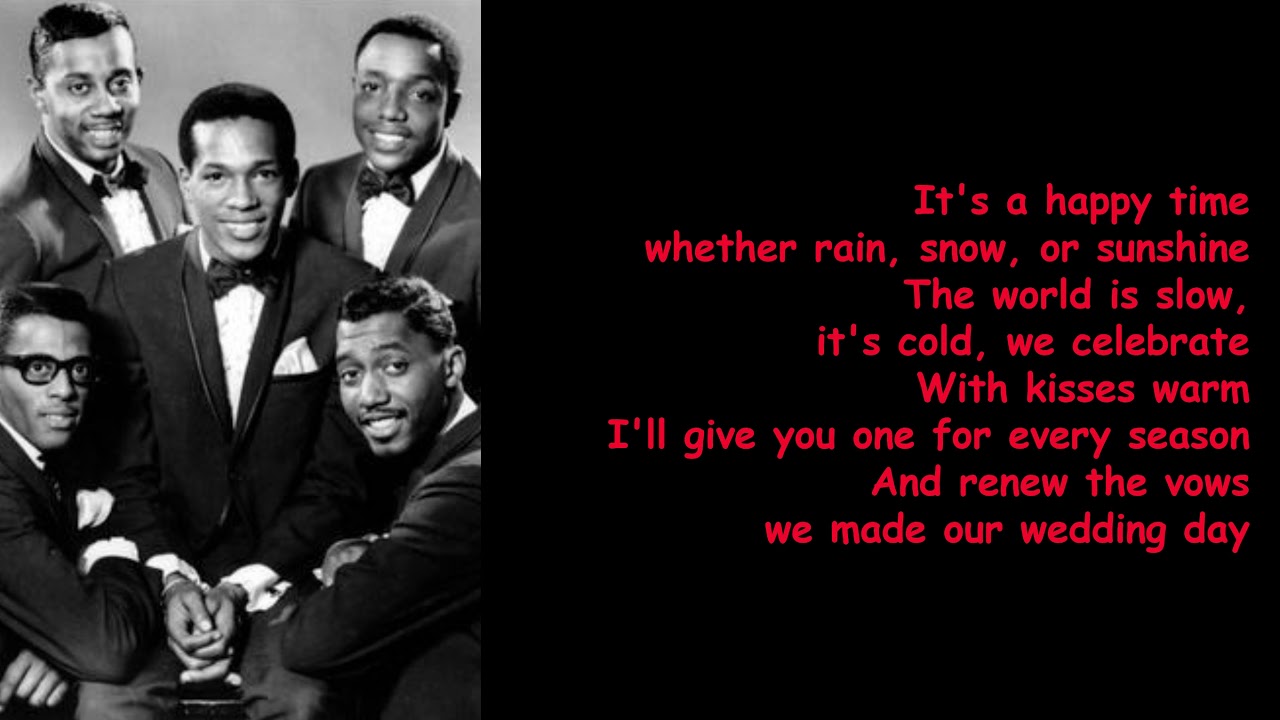 Love Comes With Christmas by The Temptations (Lyrics) - YouTube