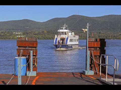 New York Hudson Valley Newburgh-Beacon Ferry - YouTube